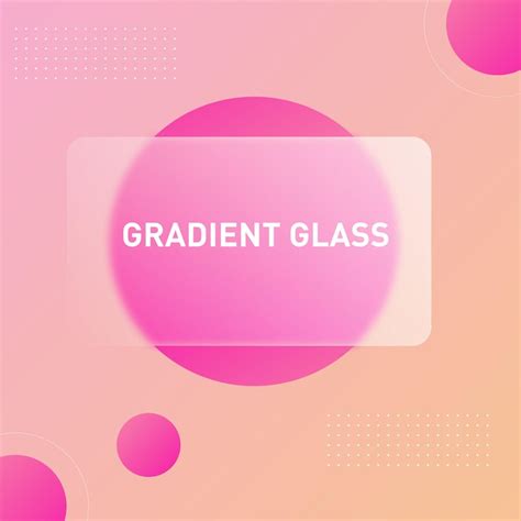 Premium Vector Glass Gradient