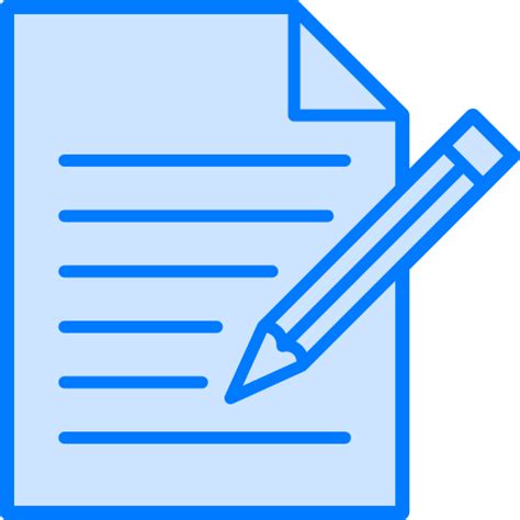 Icono De Papel Generic Blue