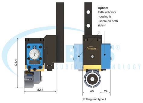 Data Sheet For Modular Single Roller Tool System Rolling Unit For External Use Baublies AG EN