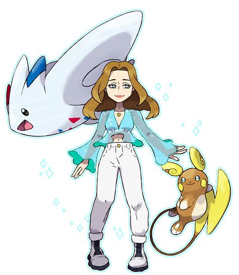 Pokemon Trainer Heather Togekiss And Raichu By Okt 0 On Deviantart