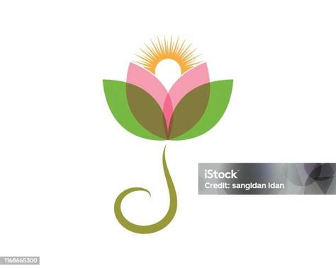 뷰티 벡터 연꽃 디자인 로고 템플릿 기이함에 대한 스톡 벡터 아트 및 기타 이미지 기이함 꽃 식물 나무 Istock