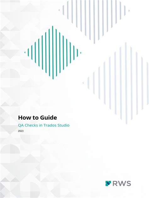 How To Guide Qa Checks Pdf