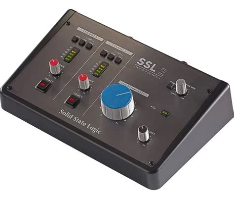 Interface De Áudio Solid State Logic Ssl 2 Preto Mercadolivre