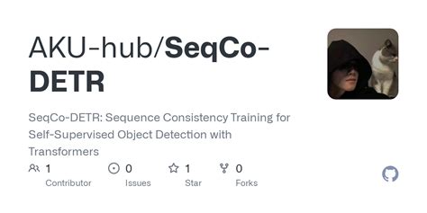 github aku hub seqco detr seqco detr sequence consistency training