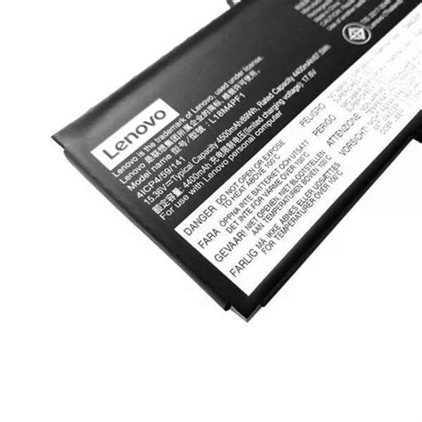 Lenovo L M PF L D PF Laptop Battery Battery Type Lithium Ion MAh Wh At