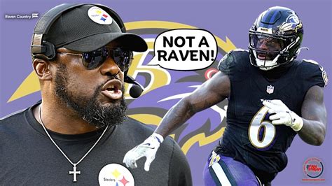 Not A Raven Baltimore Vs Pittsburgh Steelers Rivalry Means More To