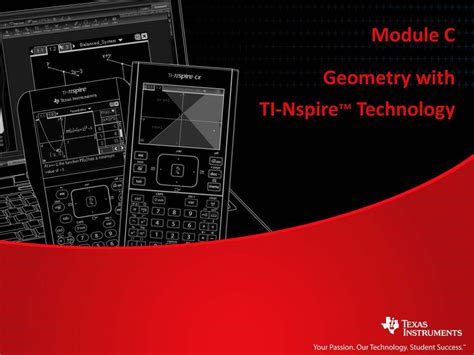 Ppt Geometry With Ti Nspire ™ Technology Powerpoint Presentation Free Download Id 3811750