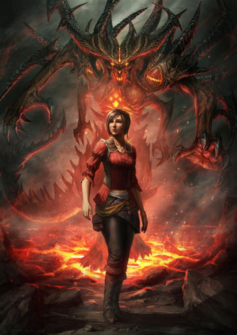 Blizzard Fan Art Deiv Calviz Illustrations Concept Art Graphics