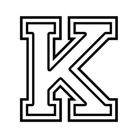 Letra K Para Colorir Letras Para Colorir Letra K Colorir Porn Sex