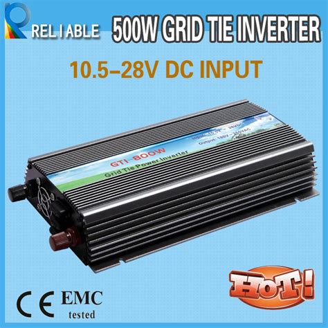 W Solar Power Pure Sine Wave Grid Tie Inverter Vdc Input Vac Vac Vac Output