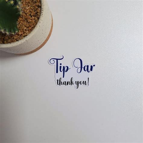 Tip Jar Etsy