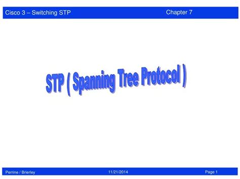 PPT STP Spanning Tree Protocol PowerPoint Presentation Free Download ID 6920992