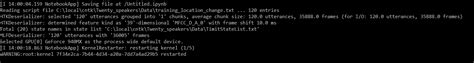 Python Abruptly Stops While Training While Using MinibatchSourceFromData Next Minibatch With