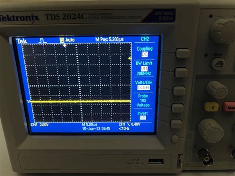 Working Tektronix TDS2024C 200MHz 4 Channel 2GS S Digital Storage