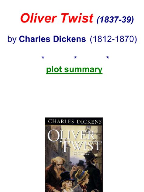 Oliver Twist Plot 1 Pdf