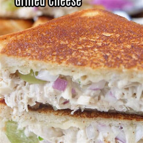 Chicken Salad Grilled Cheese Chicken Salad Melt