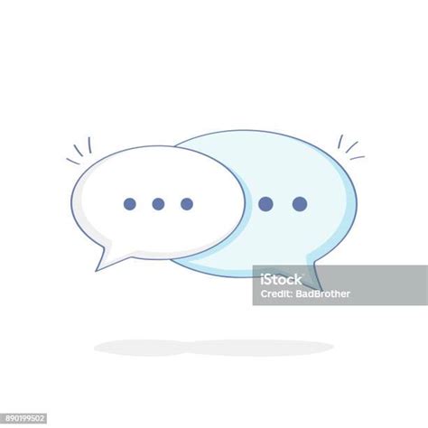 채팅 연설 거품 통신 연락처 이야기 메시징 채팅 또는 대화벡터 일러스트 레이 션 말하기에 대한 스톡 벡터 아트 및 기타 이미지