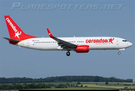 TC TJV Corendon Airlines Boeing J WL Photo By Wolfgang Kaiser ID