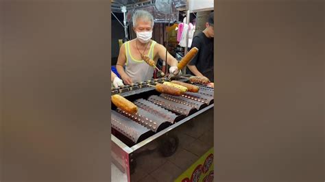 士林夜市 烤珍珠玉米 Youtube