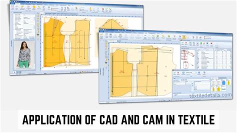 Application Of Cad And Cam In Textile Industry Textile Details