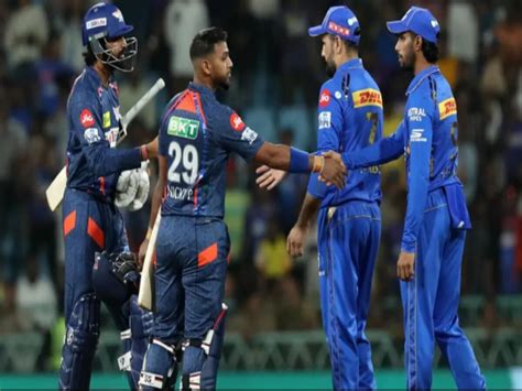 Lsg Vs Mi Highlights स्टोइनिस ने लखनऊ के लिए मचाया धमाल मुंबई ने Ipl
