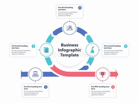 five steps automation process stock illustrations 18 five steps