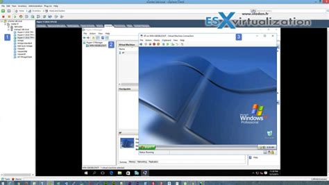 Windows Server 2016 Hyper V On VMware ESX Virtualization