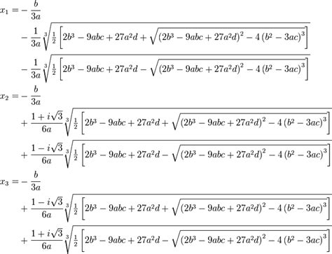 Cubic Equation