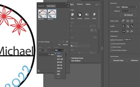 export asset as obj greyed out adobe product community 13394542