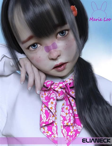 Marie Loo For Genesis 8 Female Topgfx Daz3d Renderosity Poser 3d