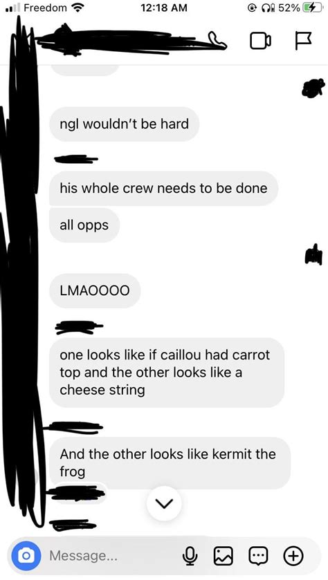 Red Head Caillou And Cheese String The Iconic Duo Rrareinsults