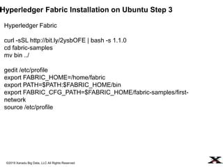 Hyperledger Fabric Hands On PPTX