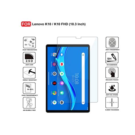 ฟิล์มกระจกนิรภัย เลอโนโว แท็ป เค10 Tempered Glass Screen For Lenovo Tab K10 Tb X6c6f Tb X6c6x