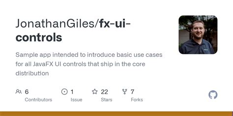 Github Jonathangilesfx Ui Controls Sample App Intended To Introduce Basic Use Cases For All