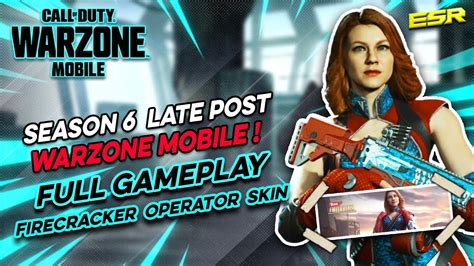 Warzone Mobile Season 6 Late Post Dengan Firecracker Operator Pack
