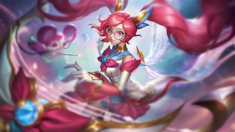 Star Guardian Sona Rose Quartz Chroma Splash Art R Sonamains