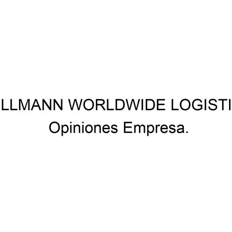 Opiniones Hellmann Worldwide Logistics 932640050