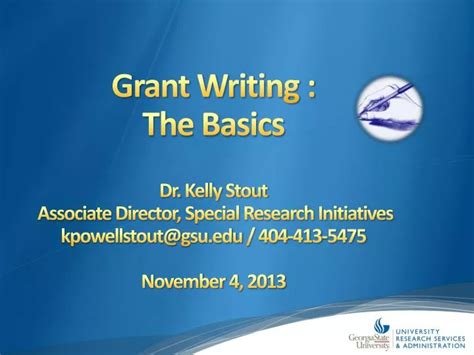 Ppt Grant Writing The Basics Powerpoint Presentation Free Download