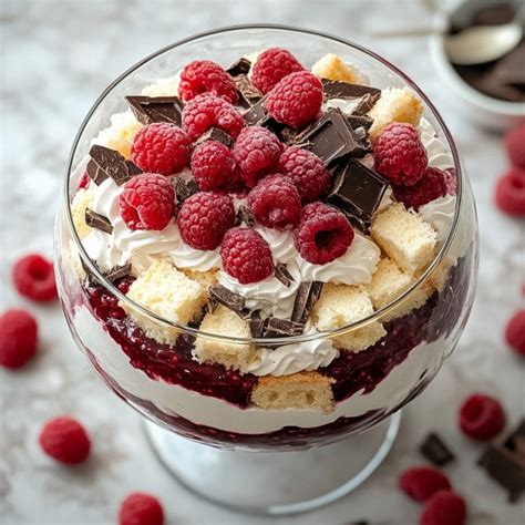 Raspberry Trifle Recipe Insanely Good