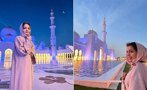 Bjp Leader Krishnakumars Daughters Visit Abu Dhabi Mosque Proudly