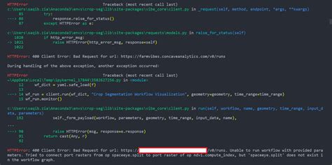 Receiving Error Spaceeyesplit Does Not Exist In The Workflow Graph When Running Visualize