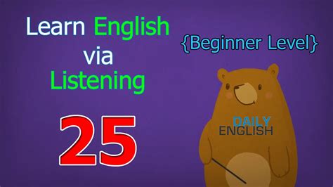 Learn English Via Listening Beginner Level Lesson 25 House Youtube