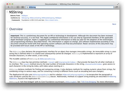 查找信息 马上着手开发 Ios 应用程序 Udn开源文档
