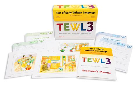 Test Of Early Written Language Third Edition Tewl 3 Gander Publishing