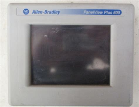Allen Bradley Panelview Plus 600 Daves Industrial Surplus Llc