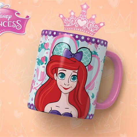 Princesas Disney Sublimar Tazas Plantillas Para Sublimar