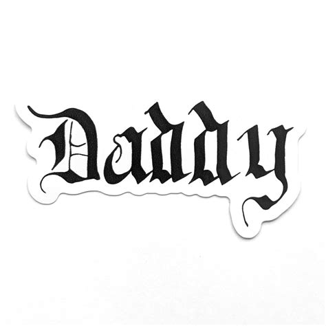 ‘daddy Sticker Cyanmyk