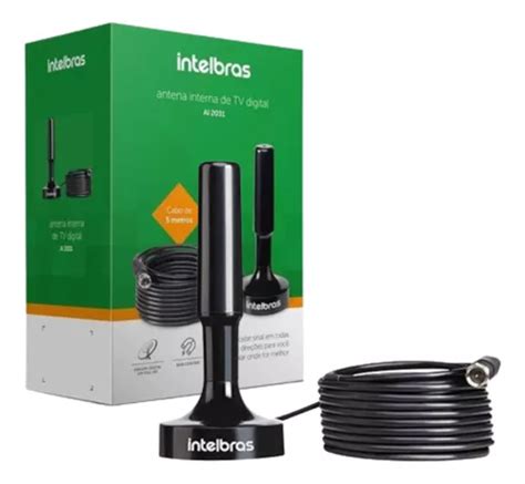Antena Interna Tv Digital Intelbras Uhf Hdtv K Ai MercadoLivre