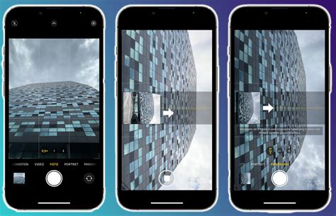 Shooting Buildings On Iphone Take A Vertical Panoramic Photo Techzle