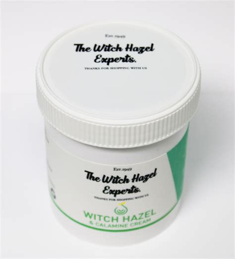 Distilled Witch Hazel And Calamine Cream To Soothe Skin Irritations